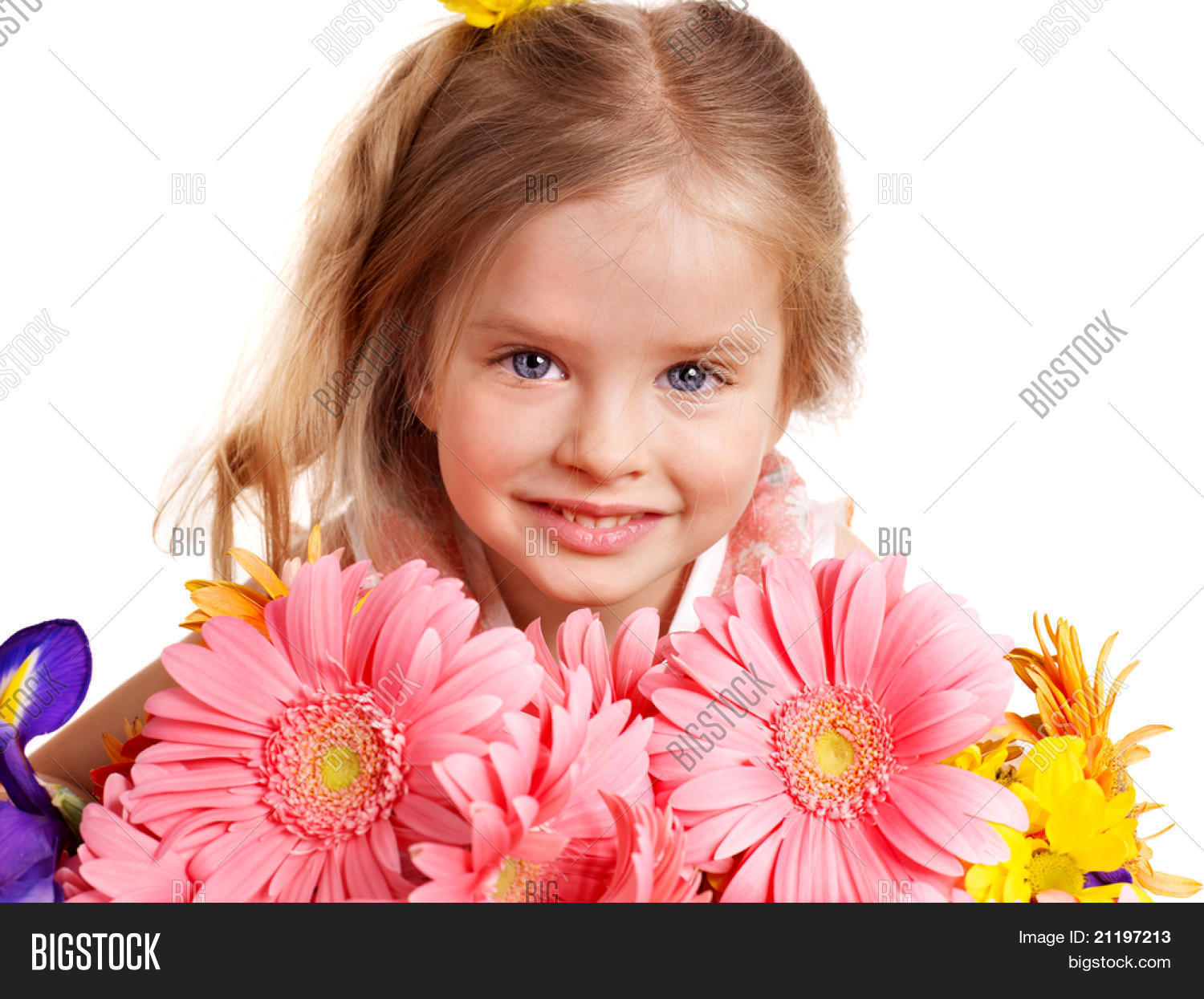 Happy Little Girl Image & Photo (Free Trial) | Bigstock