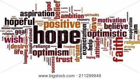 Hope Word Vertical