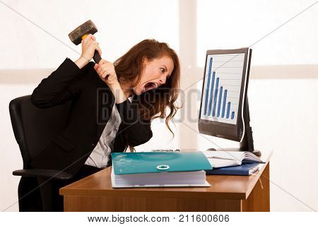 Angry Business Woman Image & Photo (Free Trial) | Bigstock