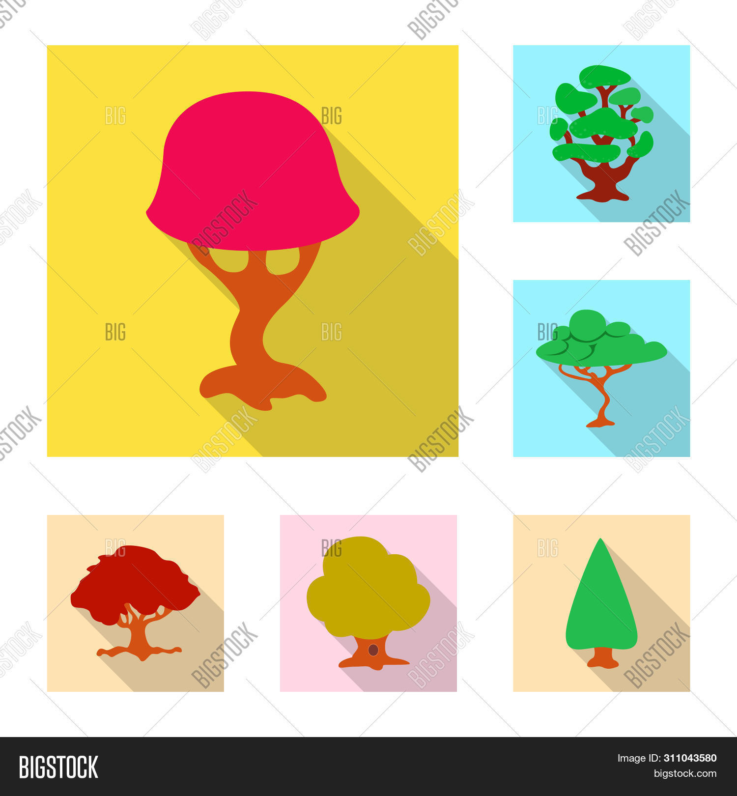 Bitmap Design Tree Image & Photo (Free Trial) | Bigstock