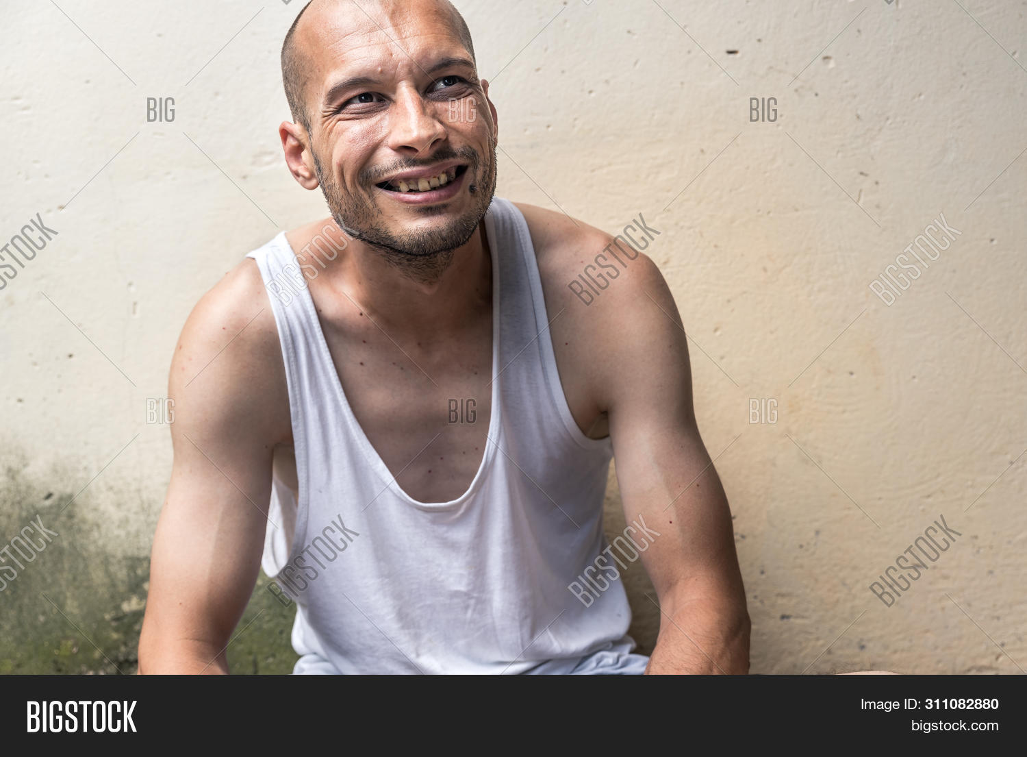 Happy Homeless Young Image And Photo Free Trial Bigstock