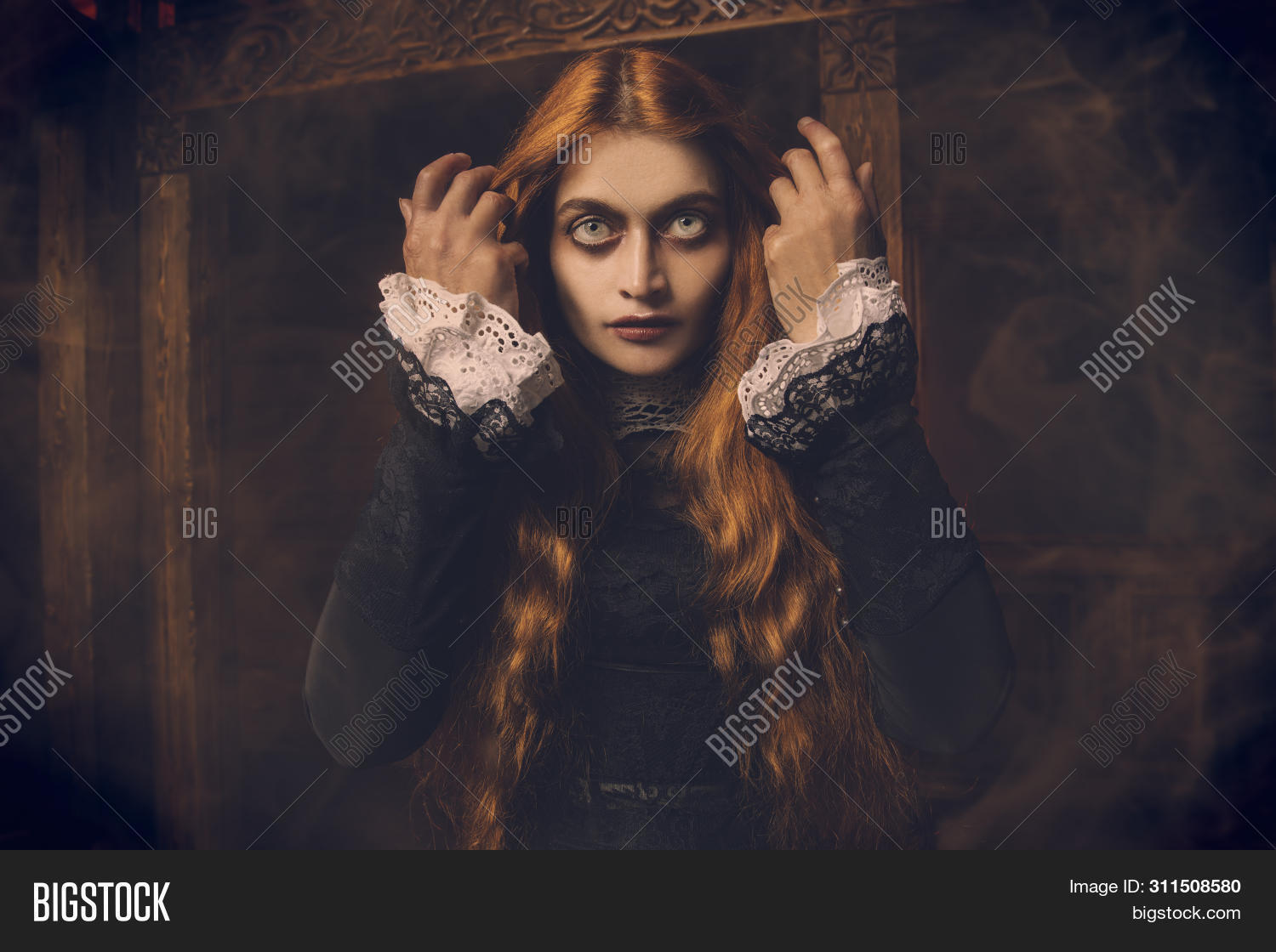 Portrait Redhead Scary Image & Photo (Free Trial) | Bigstock
