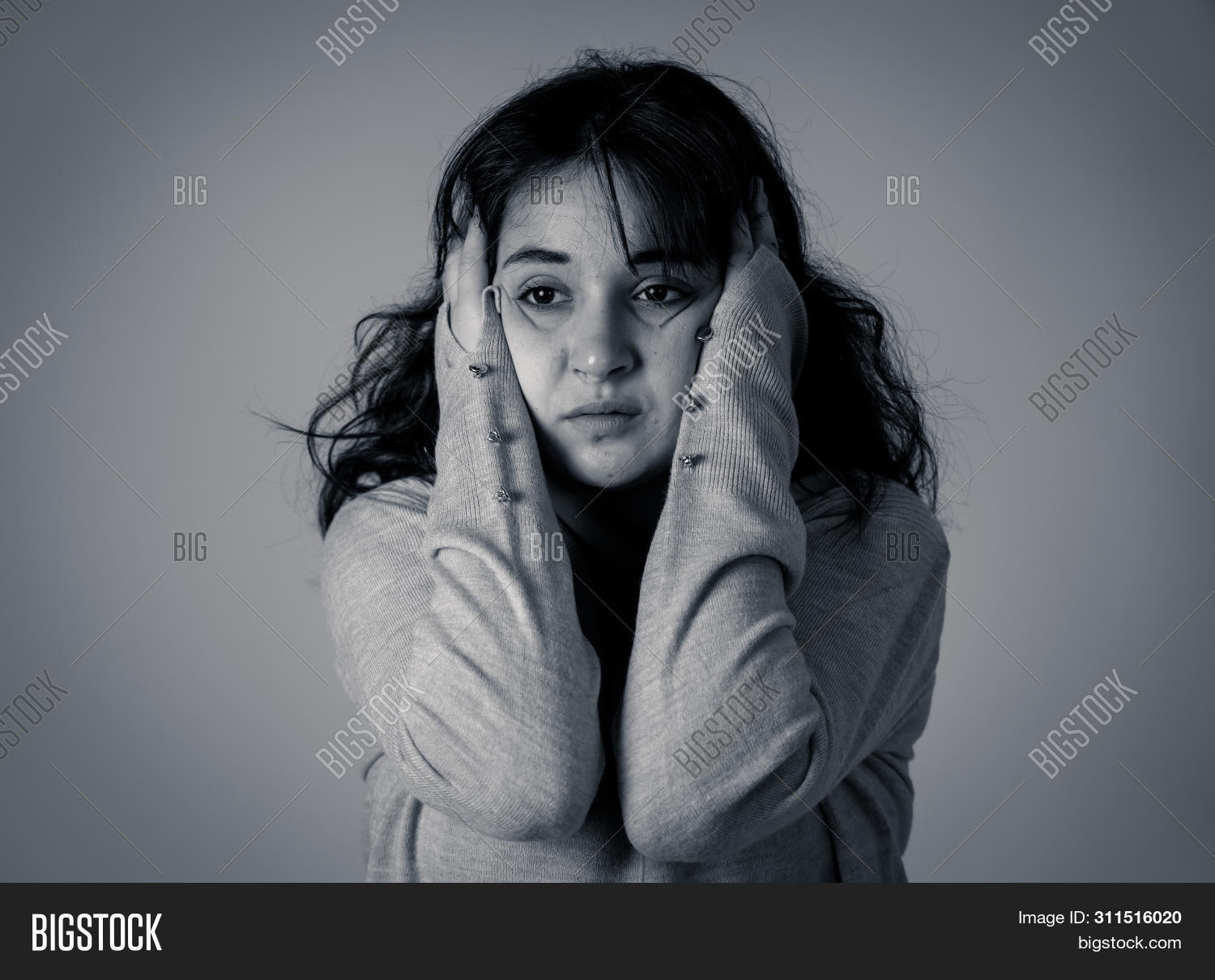 Depressed Facial Expression