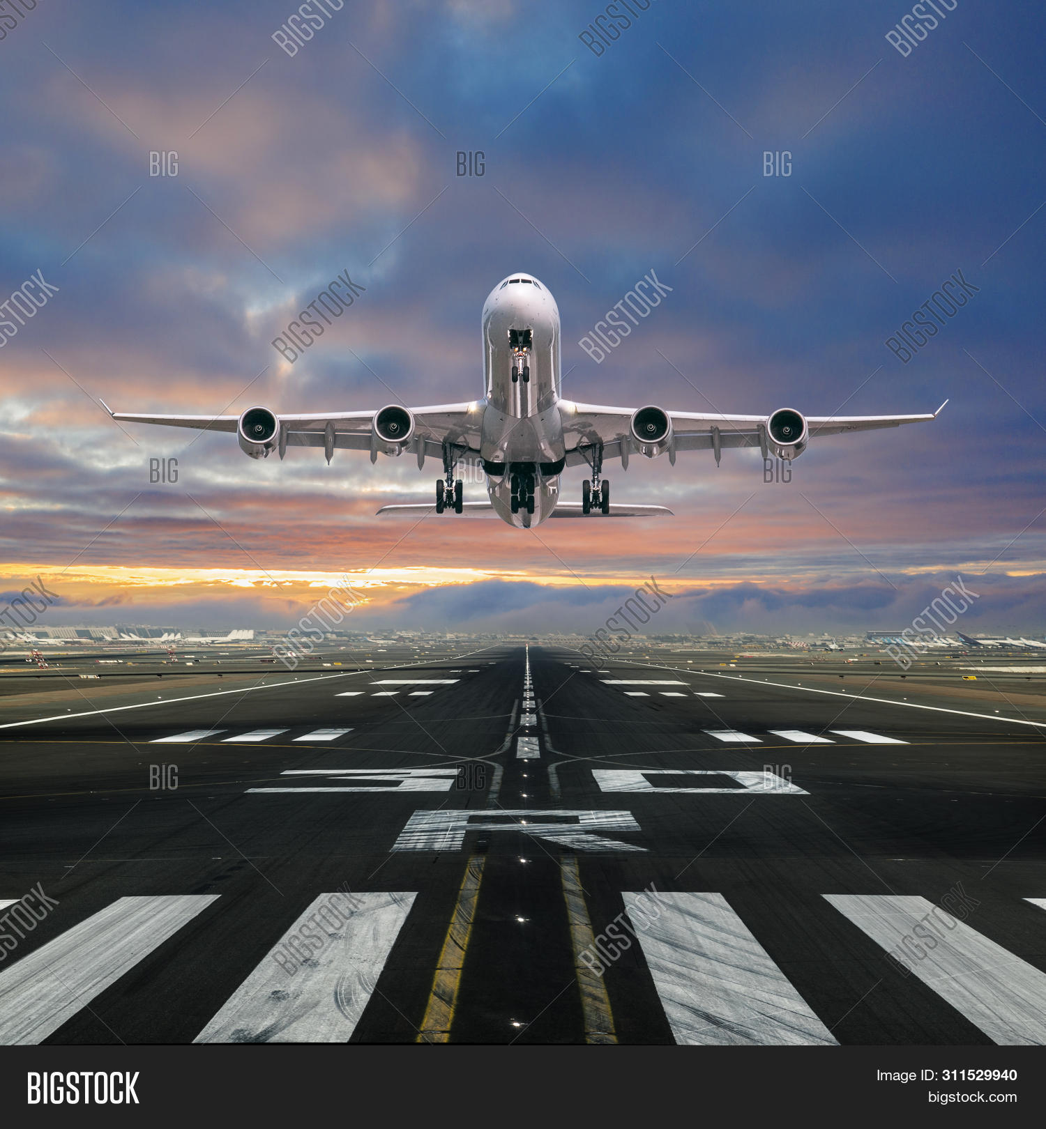 Airplane Taking Off Image & Photo (Free Trial) | Bigstock