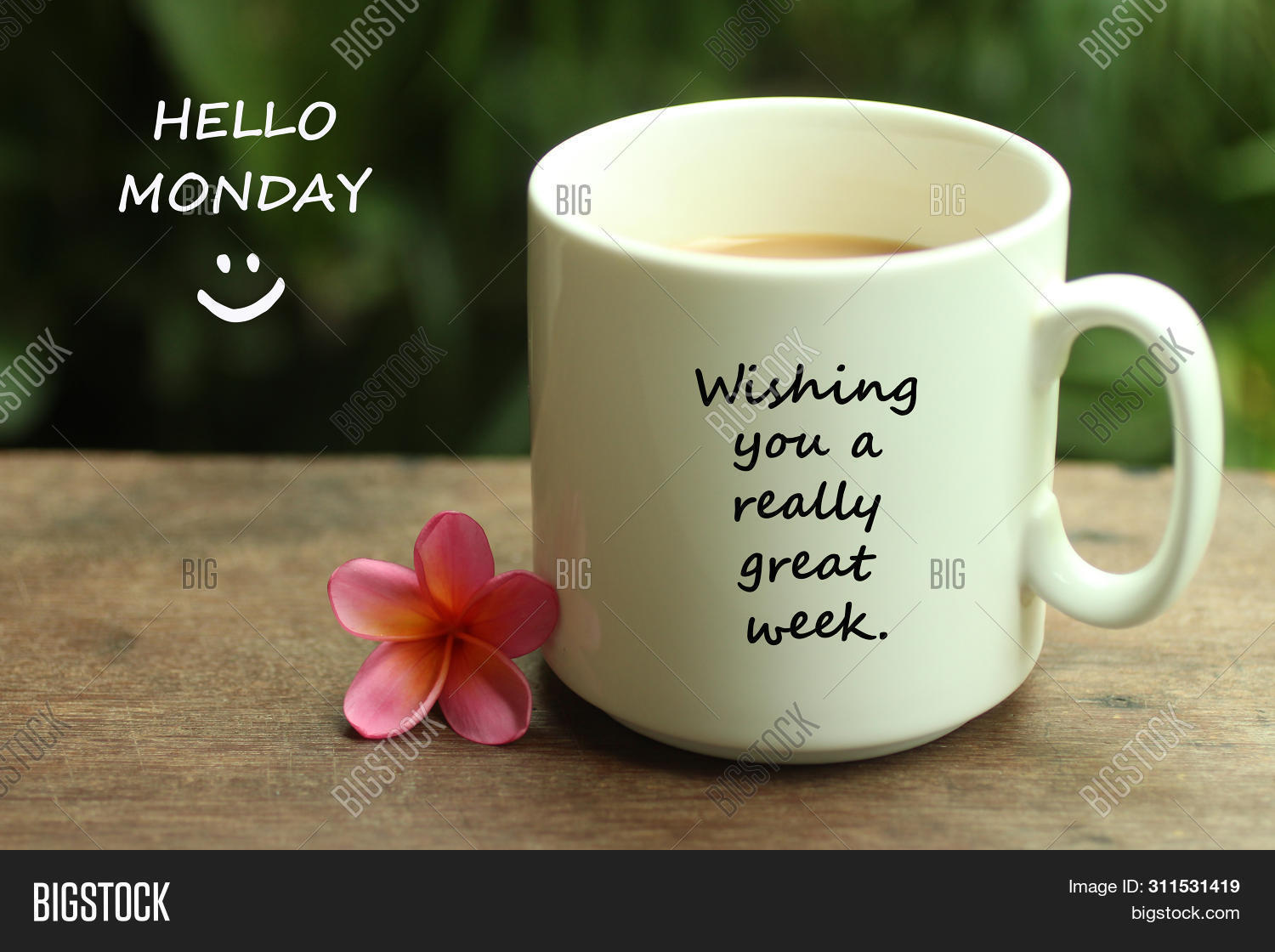 Hello Monday Greetings Image & Photo (Free Trial) | Bigstock