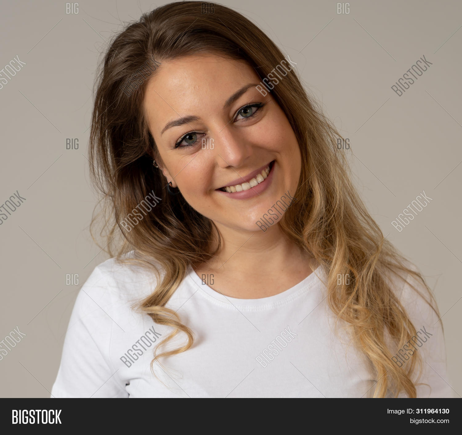 Big Smiling Human Face