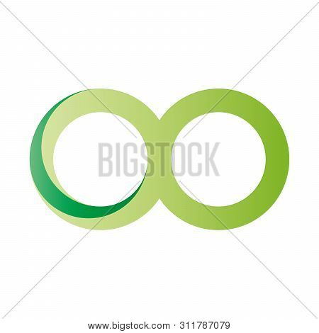 Green Infinity Symbol Vector & Photo (Free Trial) | Bigstock
