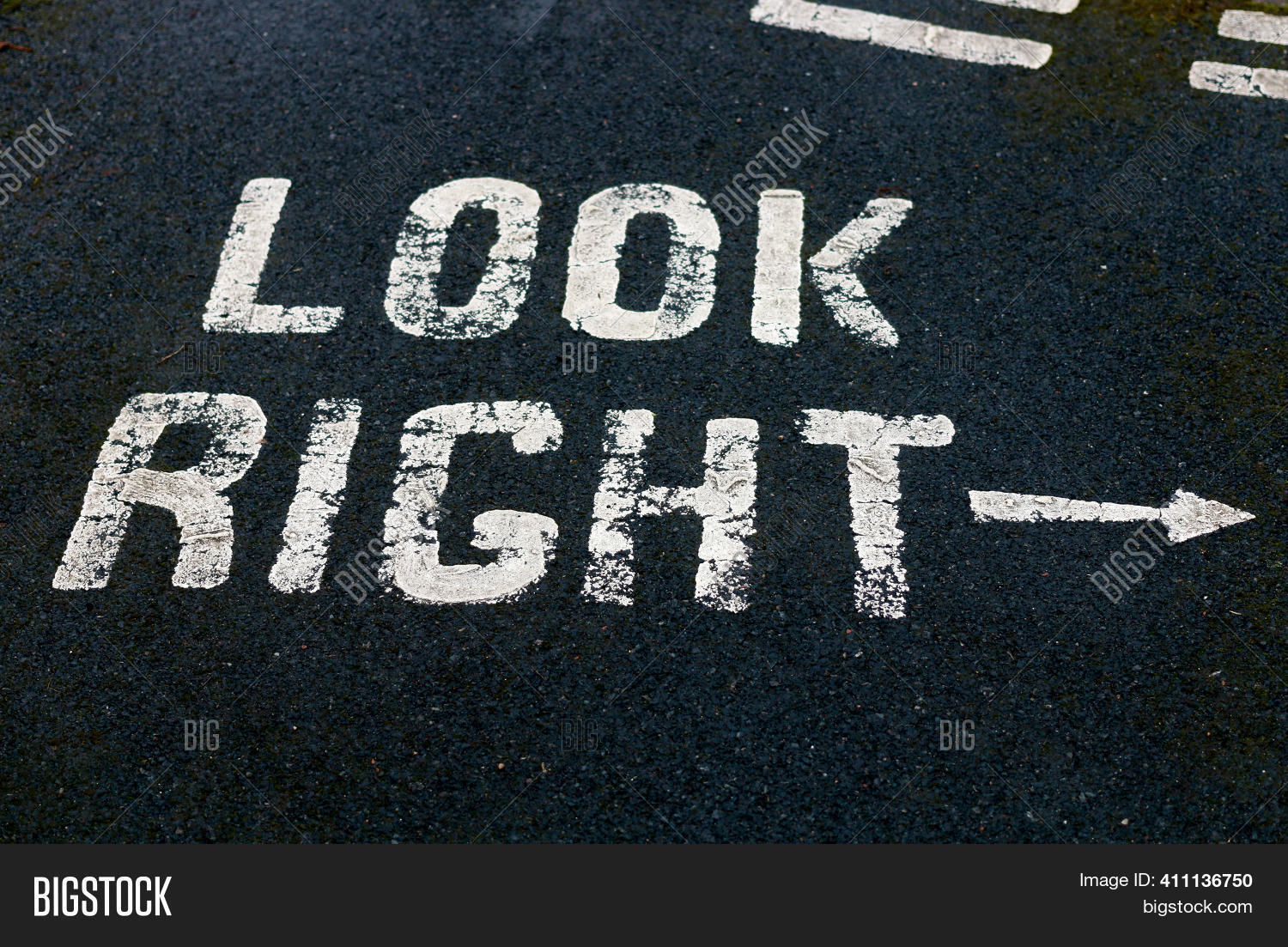 Look Right Sign Image & Photo (Free Trial) | Bigstock