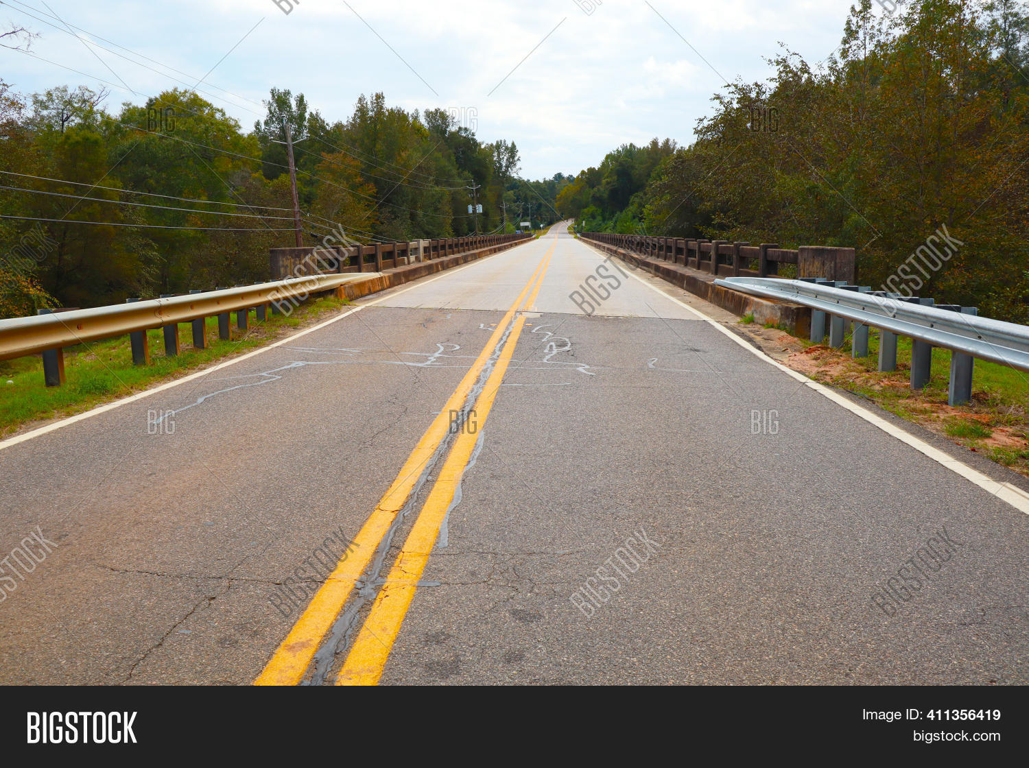Road Bridge On Country Image & Photo (Free Trial) | Bigstock