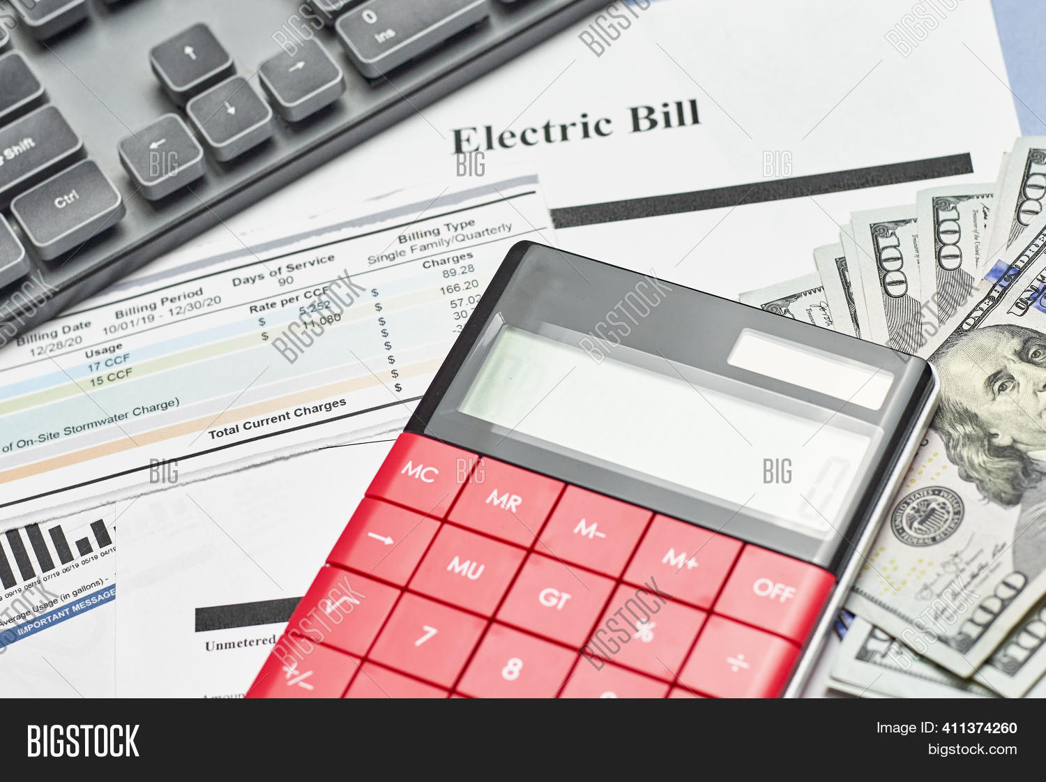 Monthly Utility Bills Image & Photo (Free Trial) | Bigstock