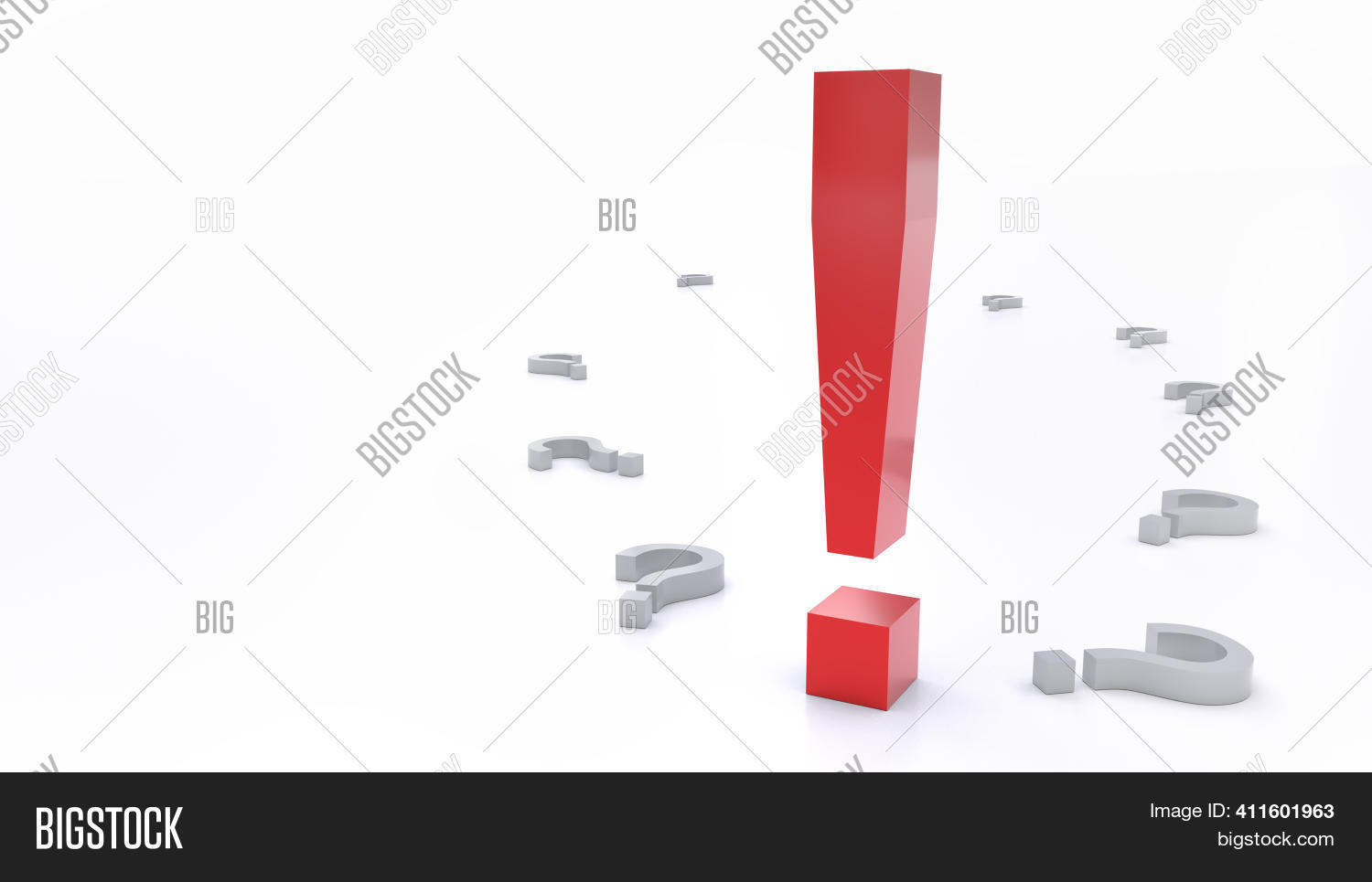 Bright Red Exclamation Image & Photo (Free Trial) | Bigstock