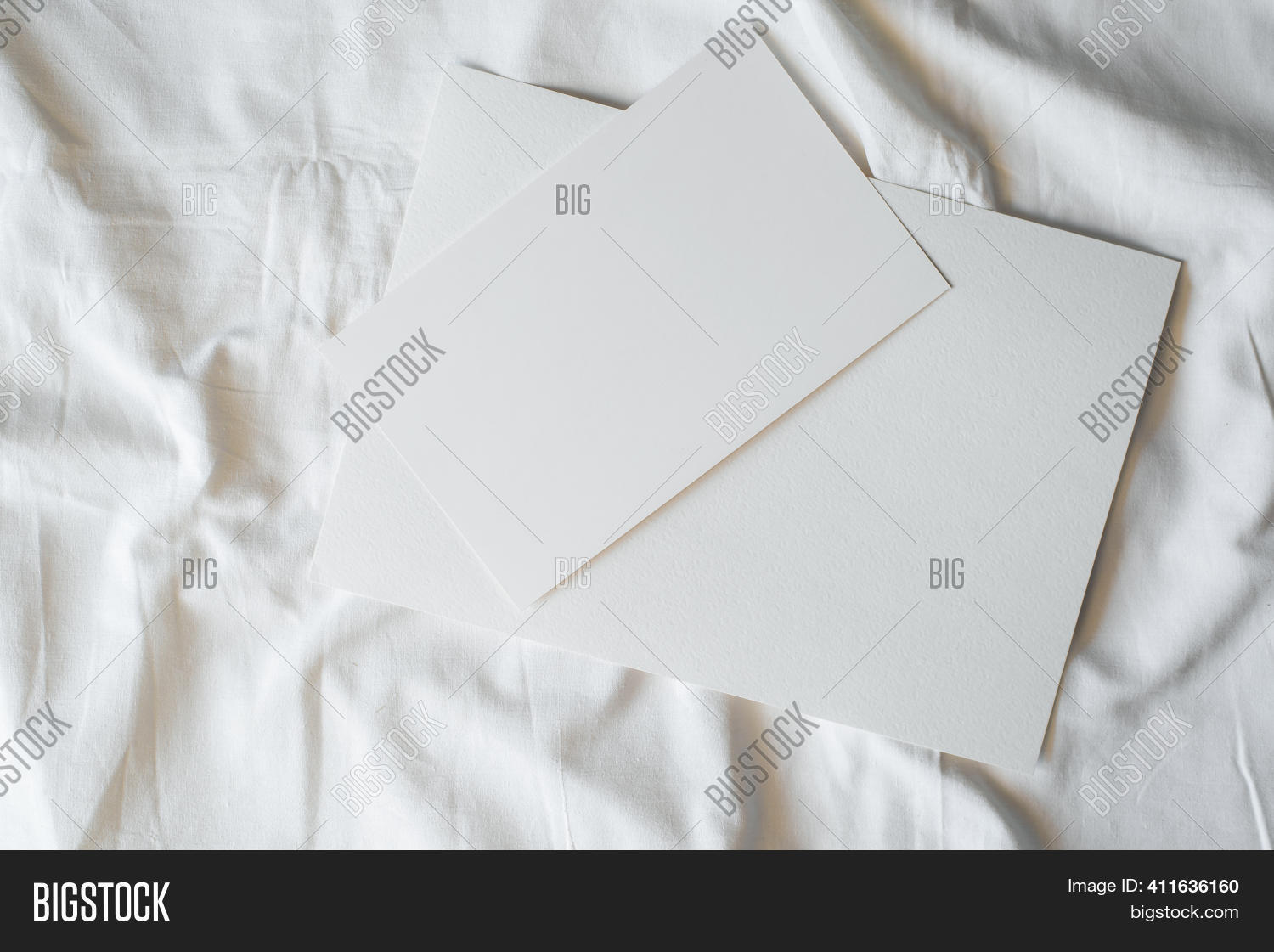 Two Blank Sheets Paper Image & Photo (Free Trial) | Bigstock