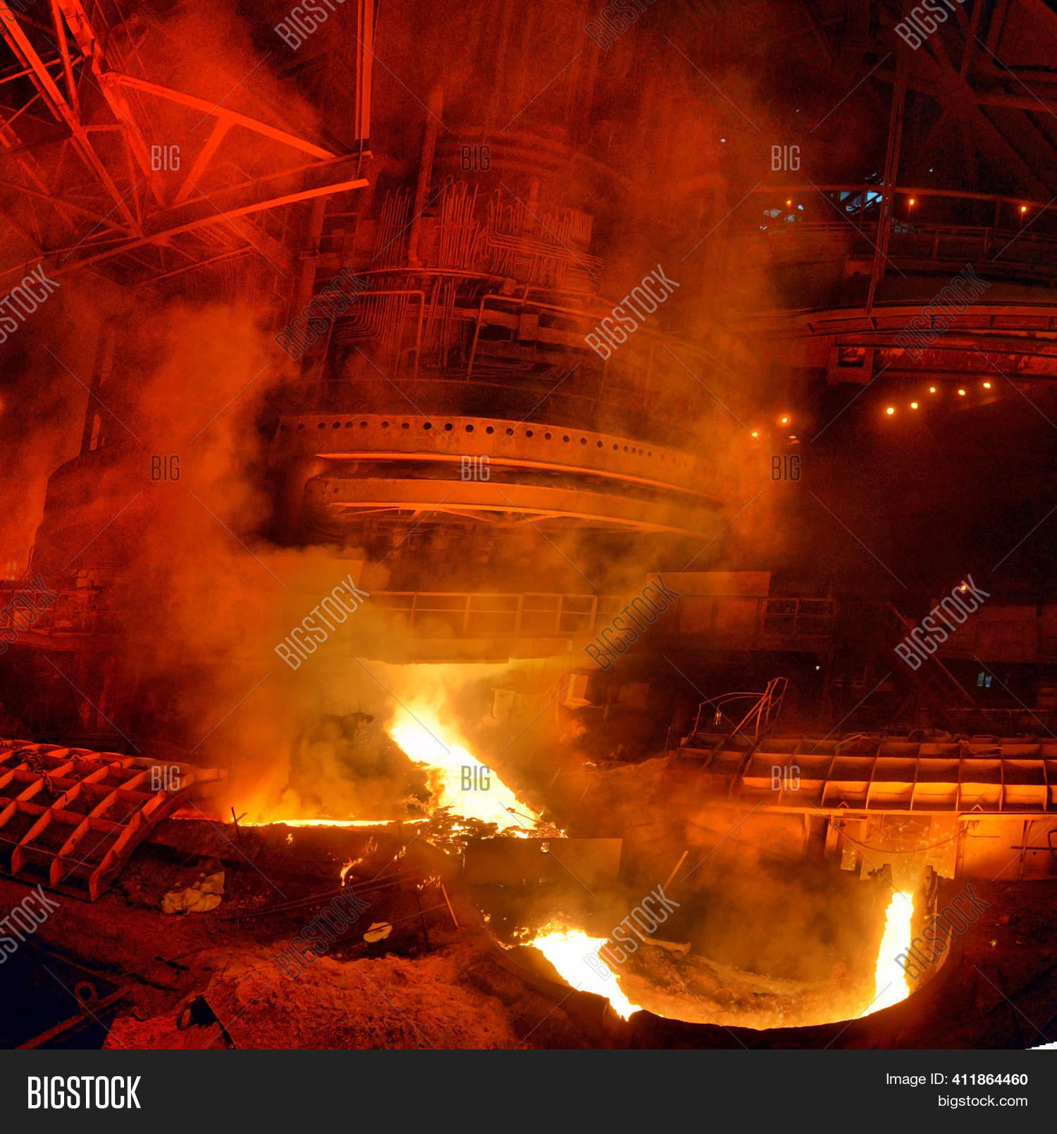 Blast Furnace Iron Image & Photo (Free Trial) | Bigstock
