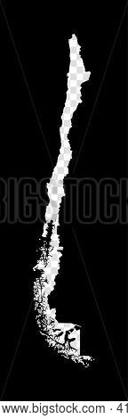 Stencil Map Chile. Vector & Photo (Free Trial) | Bigstock