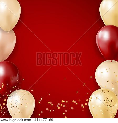 Party Glossy Red Vector & Photo (Free Trial) | Bigstock