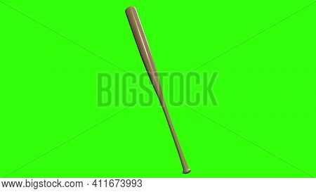 Baseball Bat On Green Image & Photo (Free Trial) | Bigstock