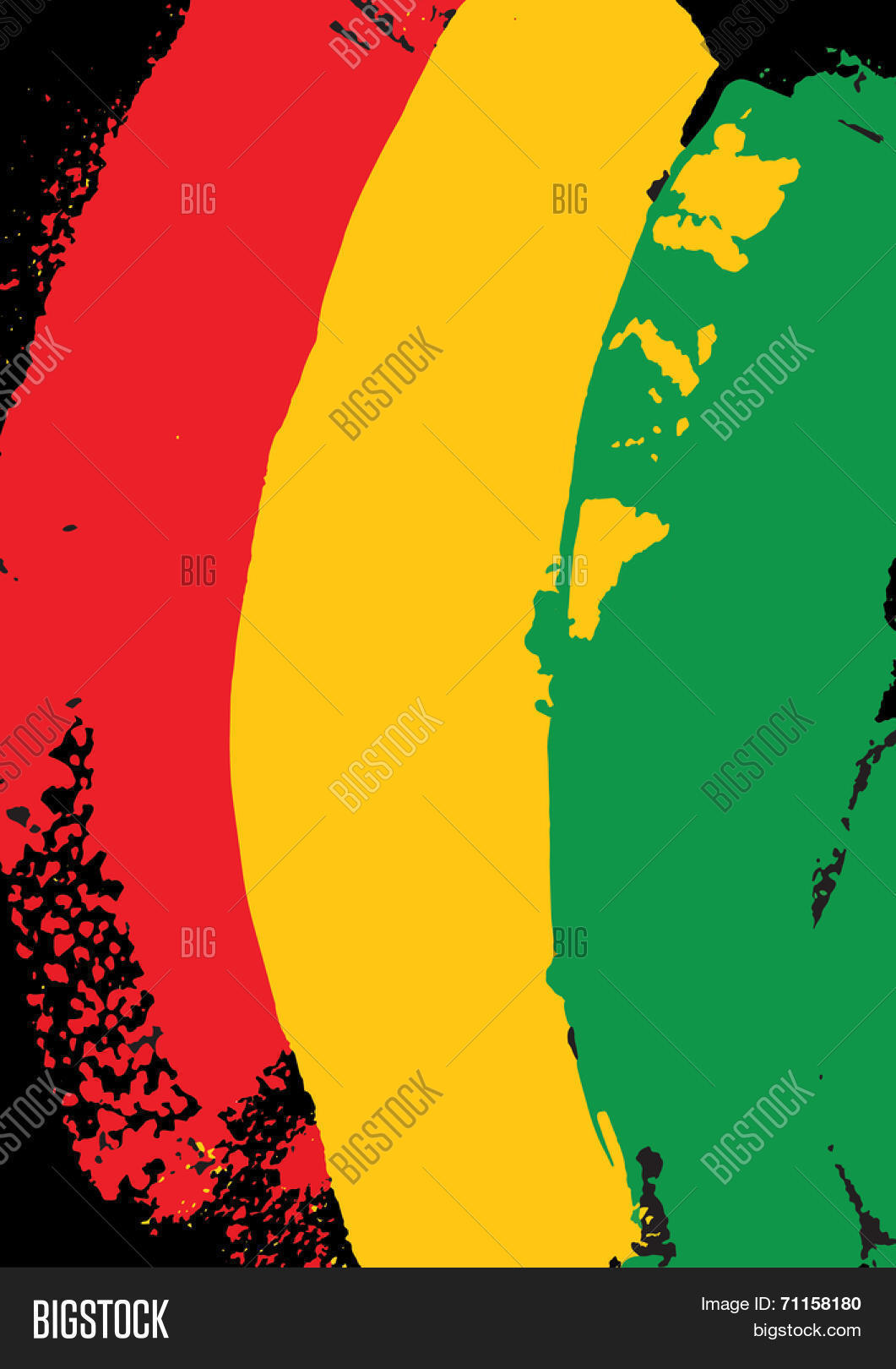 Reggae Colors Image & Photo (Free Trial) | Bigstock