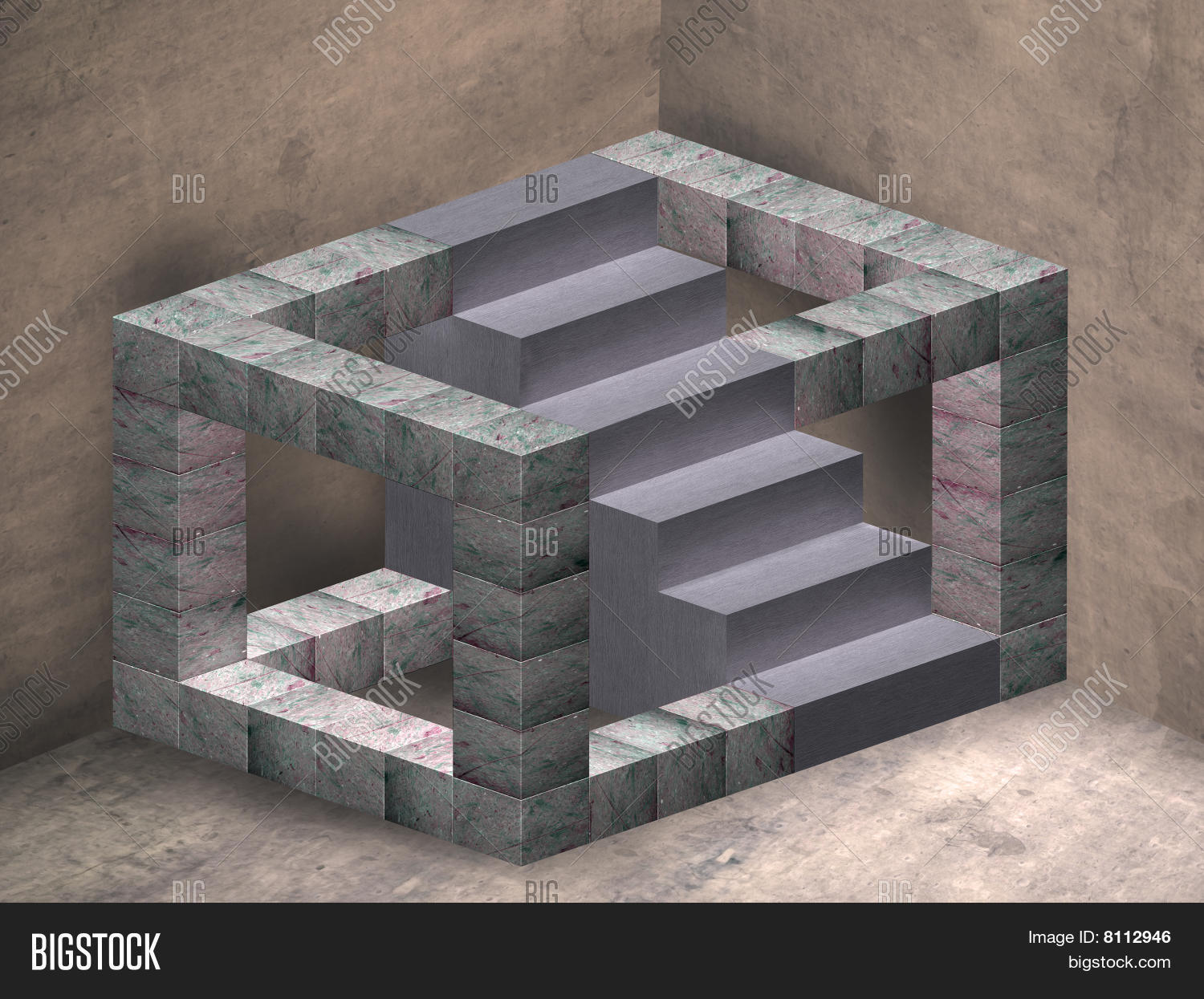 Impossible Stairs Image & Photo (Free Trial) | Bigstock