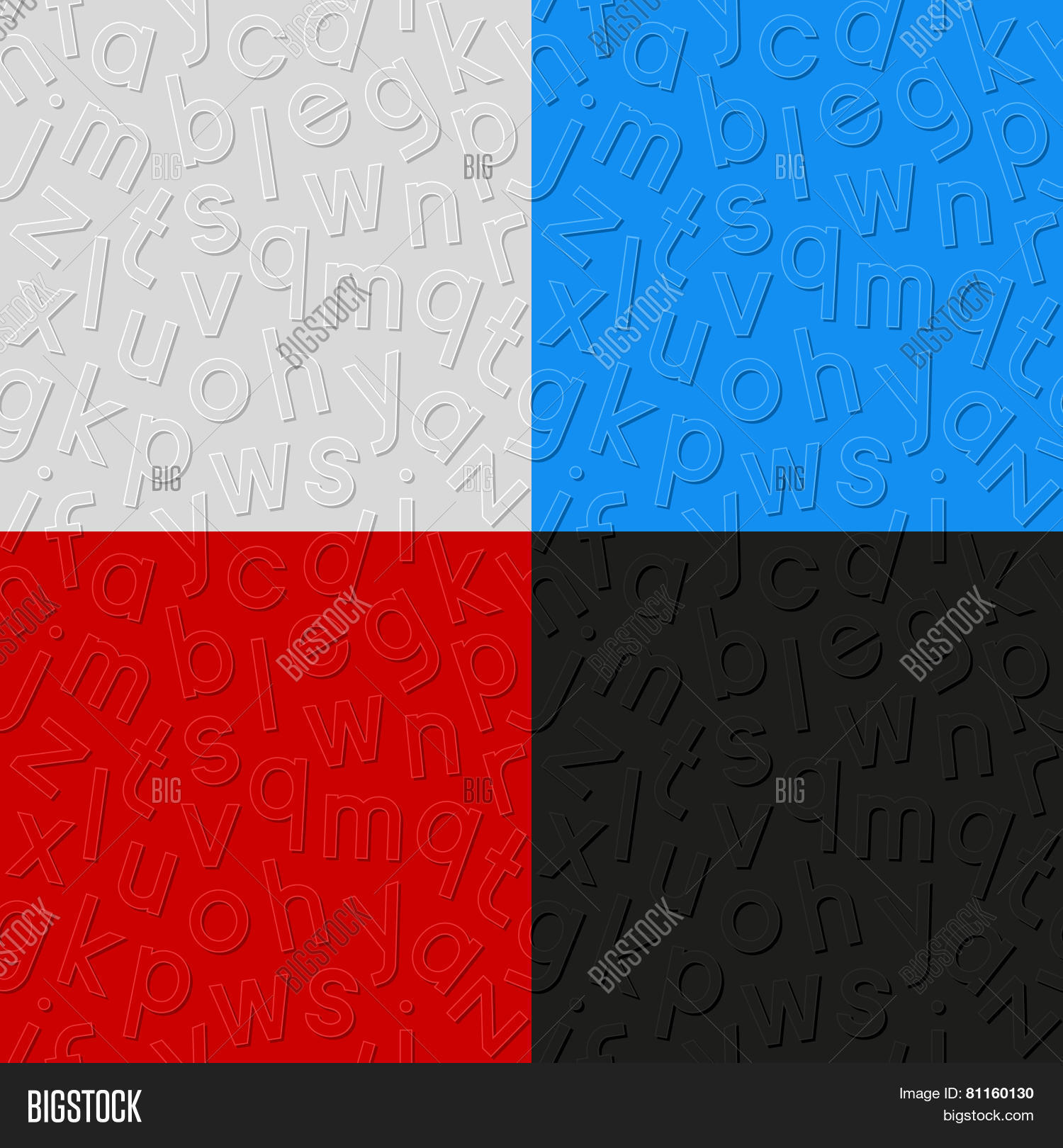 Set Seamless Patterns Vector & Photo (Free Trial) | Bigstock