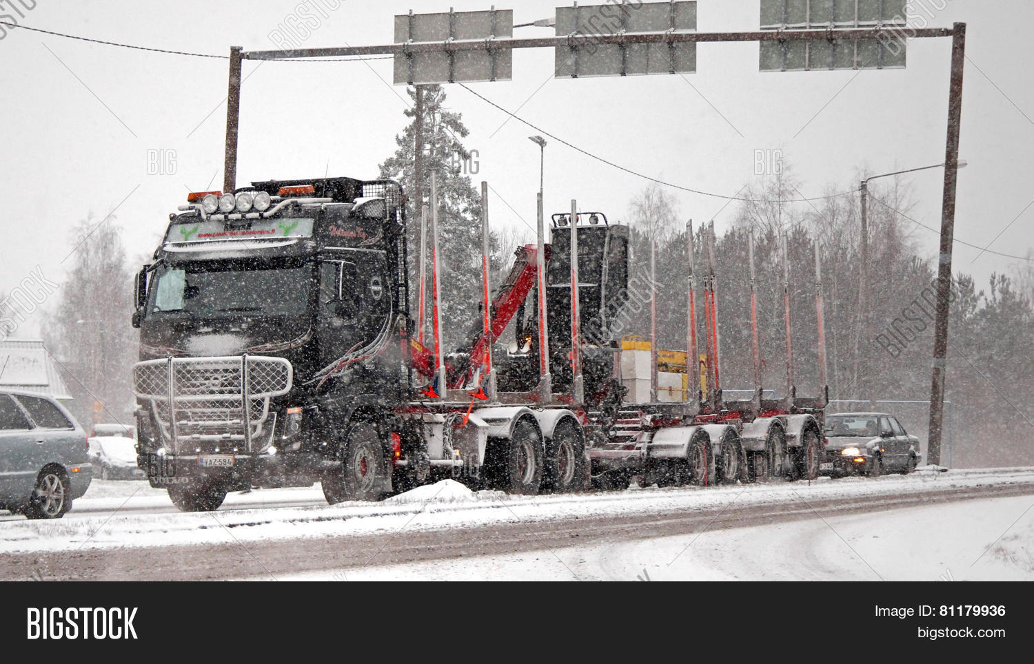 Volvo FH16 580 Logging Image & Photo (Free Trial) | Bigstock