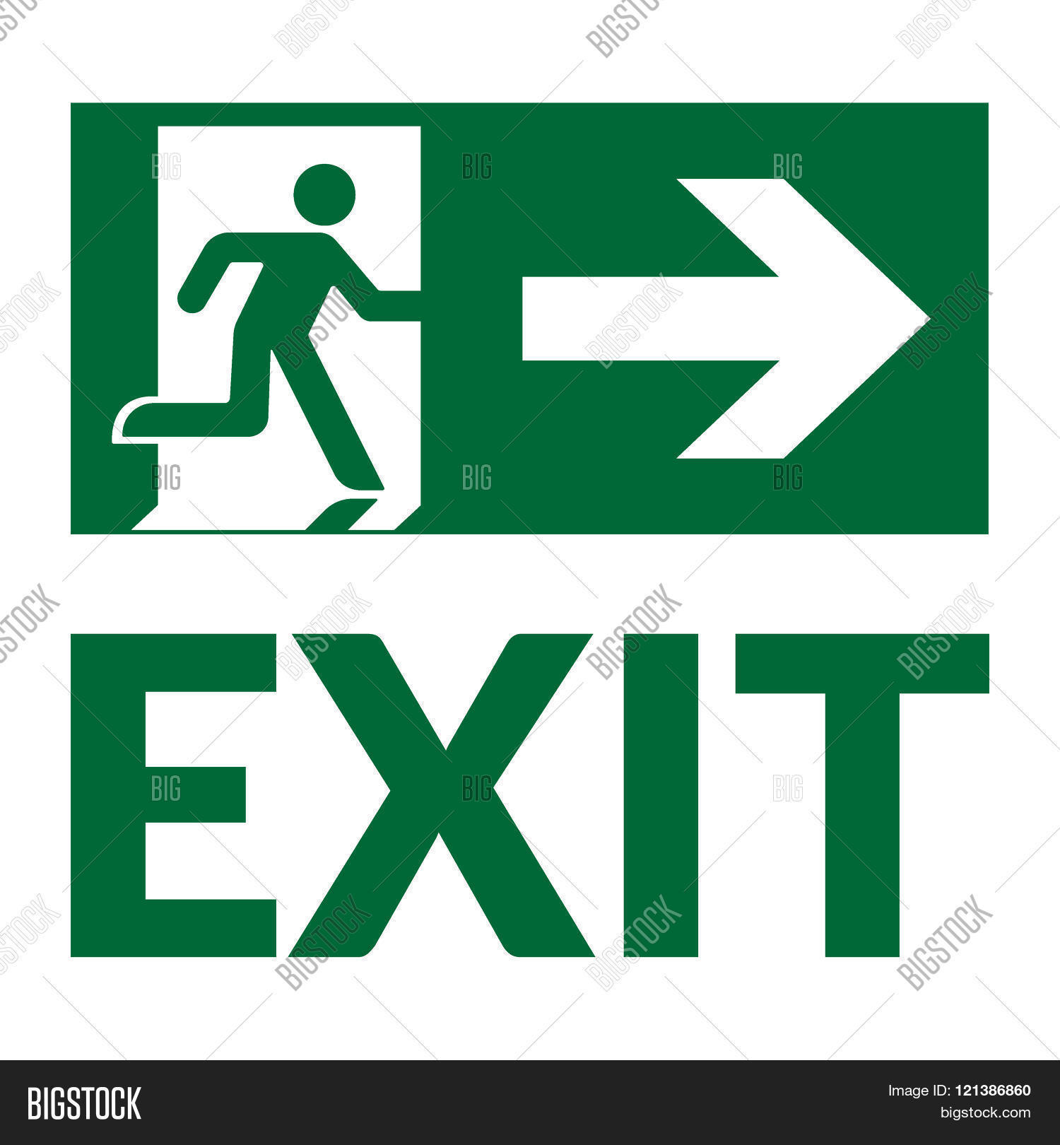 Exit Sign Text 图片和照片（免费试用） | Bigstock