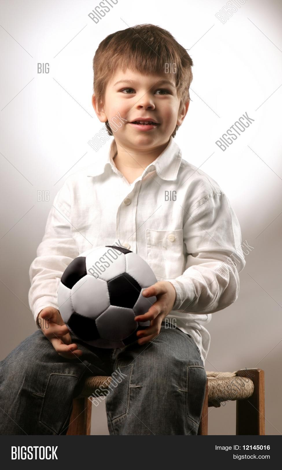 Portrait Child Ball Image & Photo (Free Trial) | Bigstock