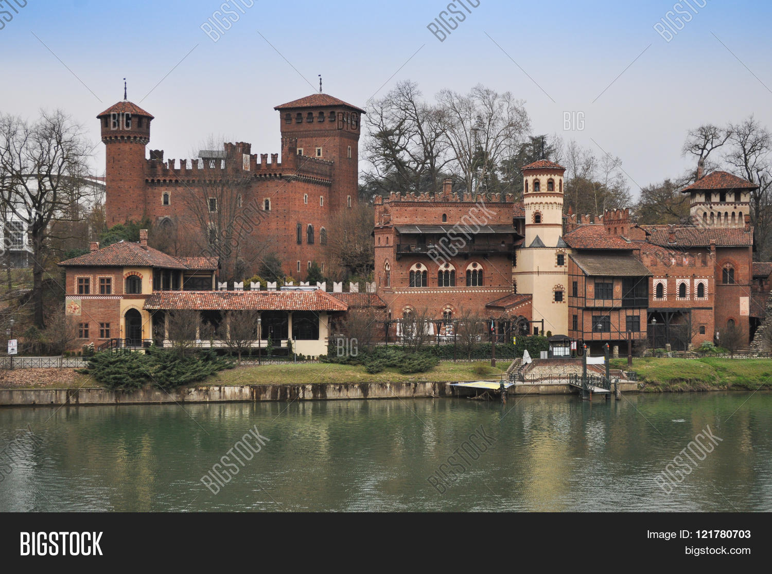 Medieval Castle Turin Image & Photo (Free Trial) | Bigstock