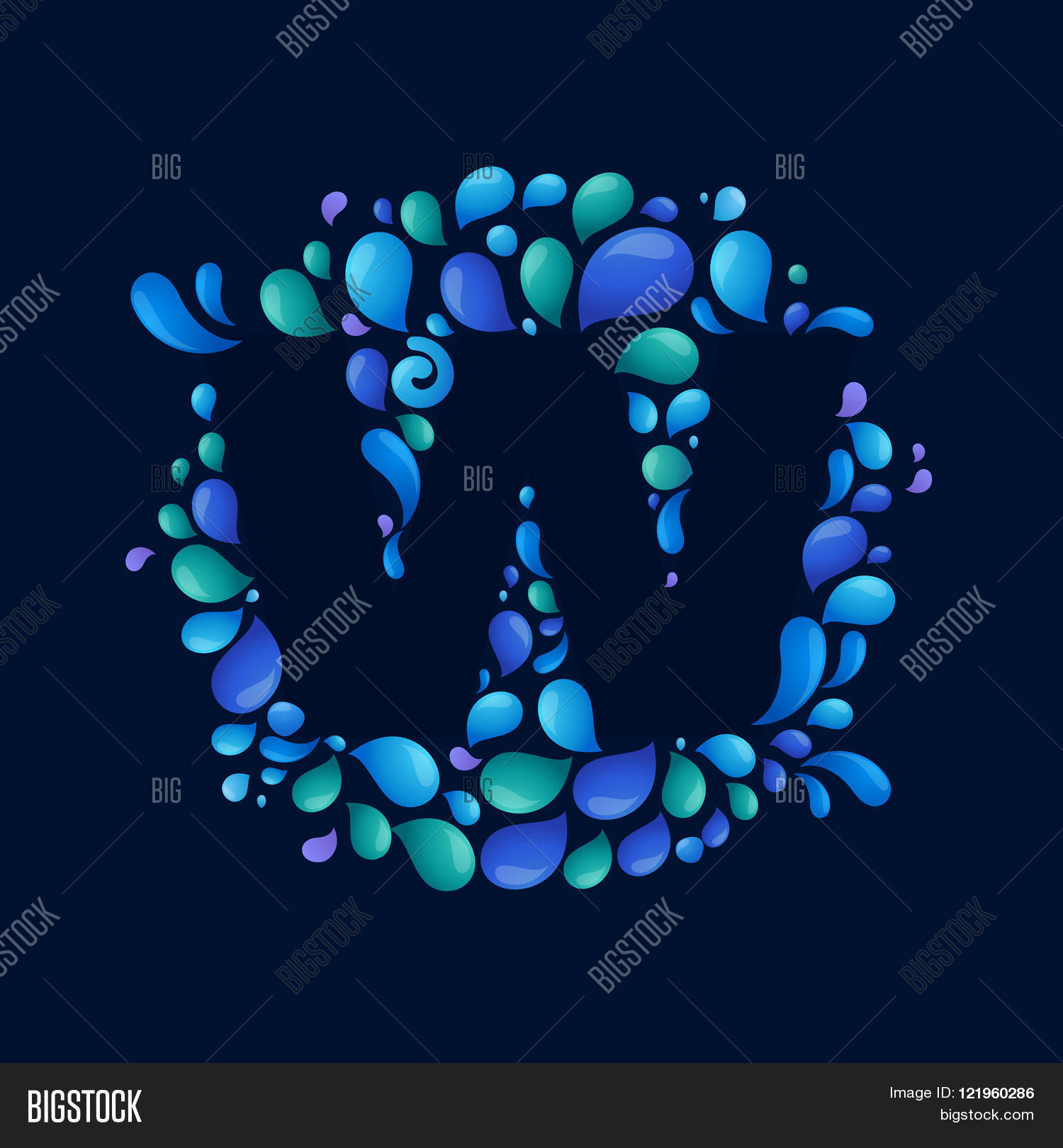 W Letter Circle Vector & Photo (Free Trial) | Bigstock