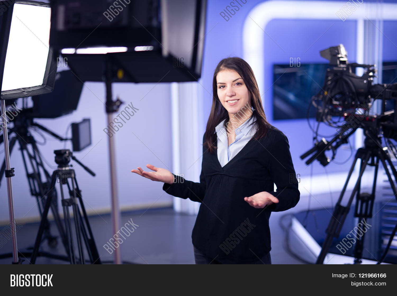 Television Presenter Image & Photo (Free Trial) | Bigstock
