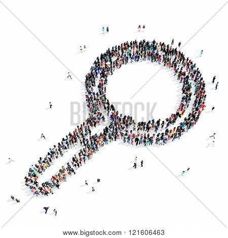 People Magnifying Image & Photo (Free Trial) | Bigstock