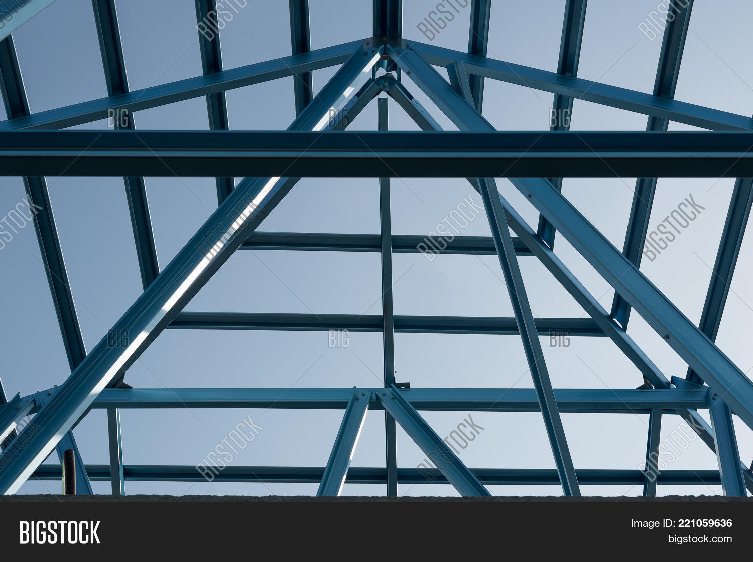 Structure Steel Roof Image & Photo (Free Trial) | Bigstock