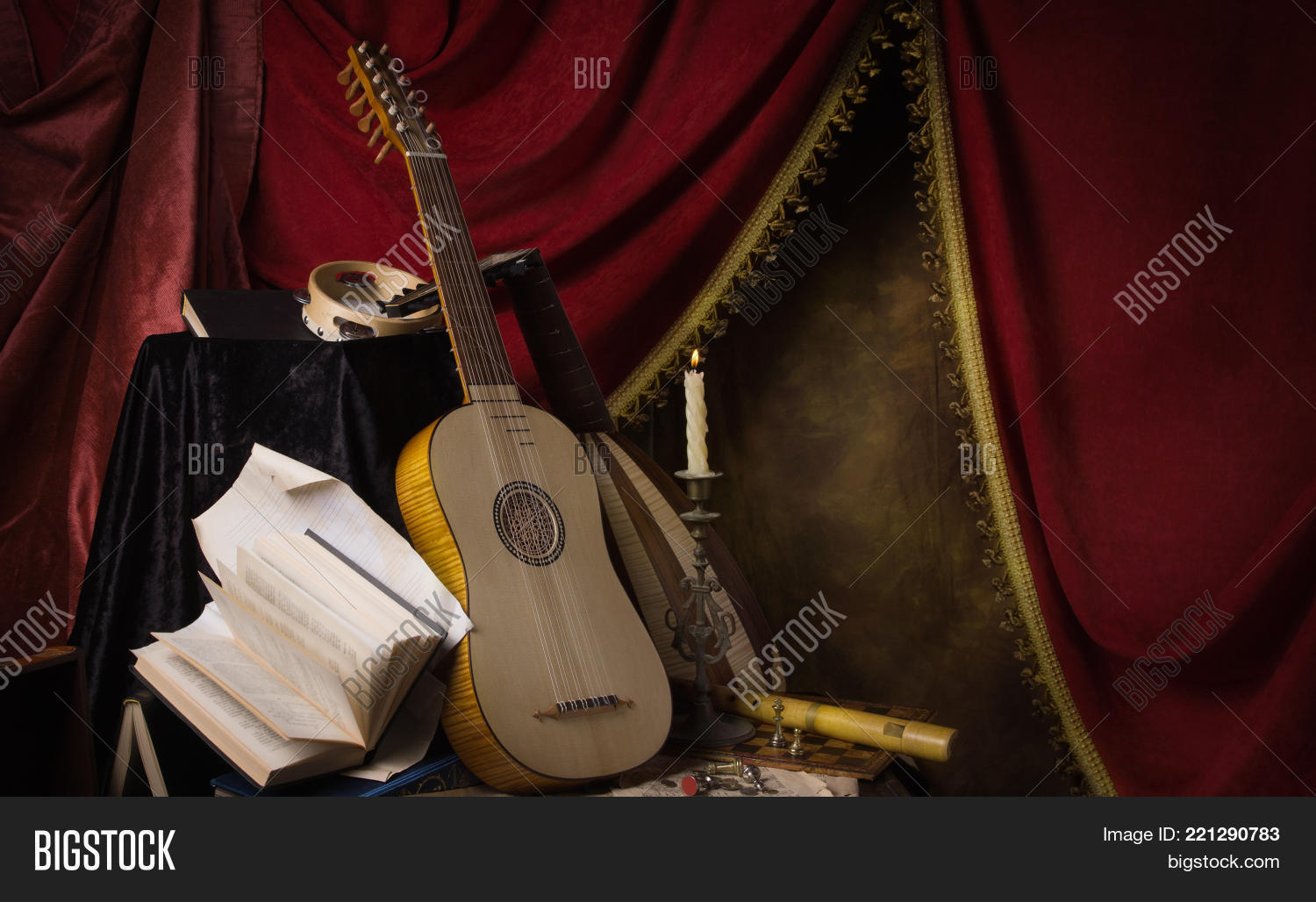 Lute 16Th Century Image & Photo (Free Trial) | Bigstock