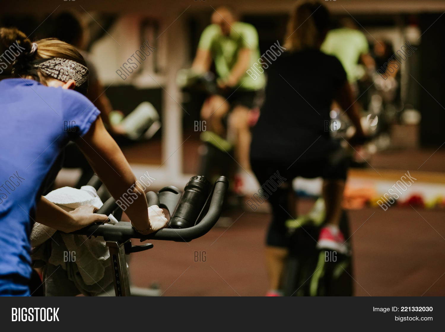 Cycling Class Image & Photo (Free Trial) | Bigstock