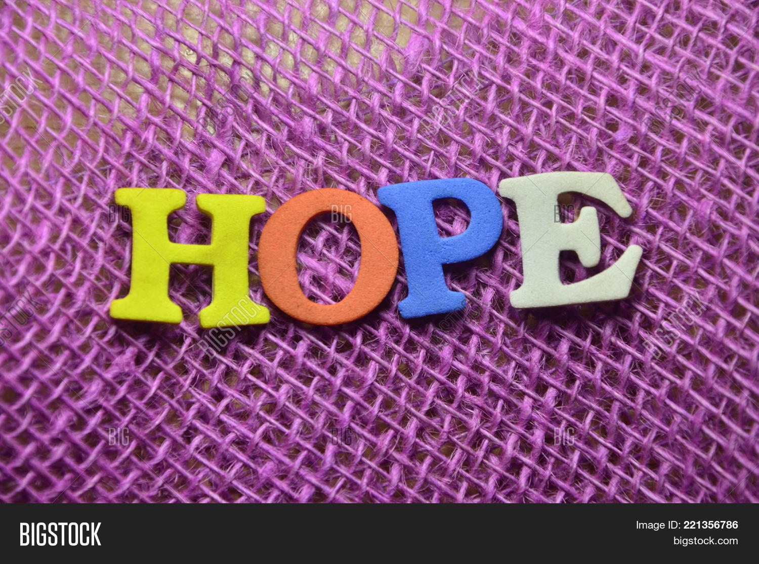 Word Hope On Abstract Image & Photo (Free Trial) | Bigstock