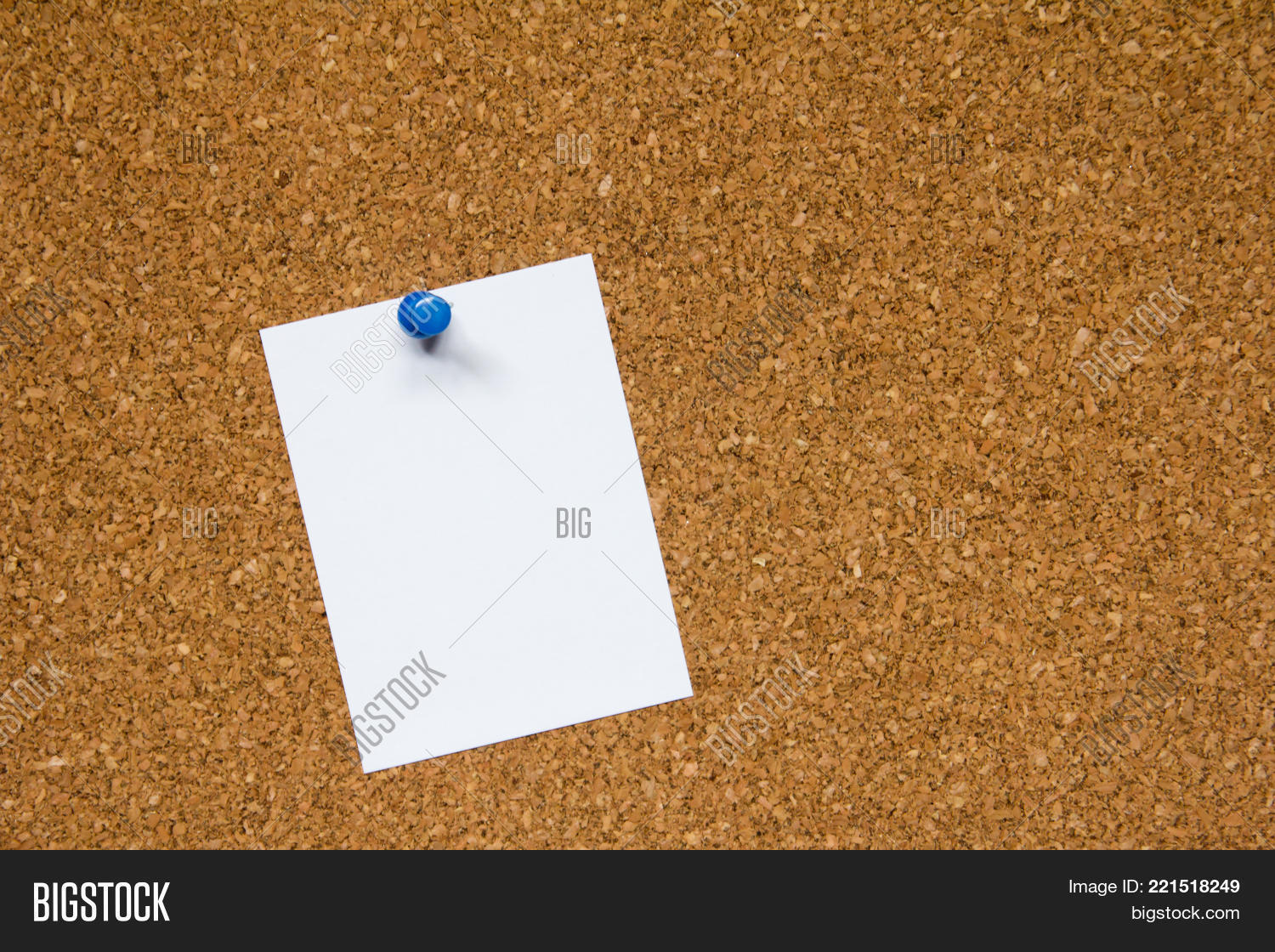 Blank White Paper Pin Image & Photo (Free Trial) | Bigstock