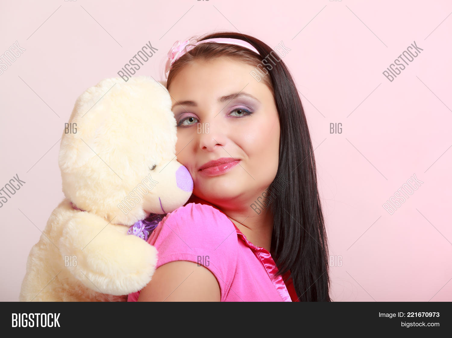 Childish Young Woman Image & Photo (Free Trial) | Bigstock