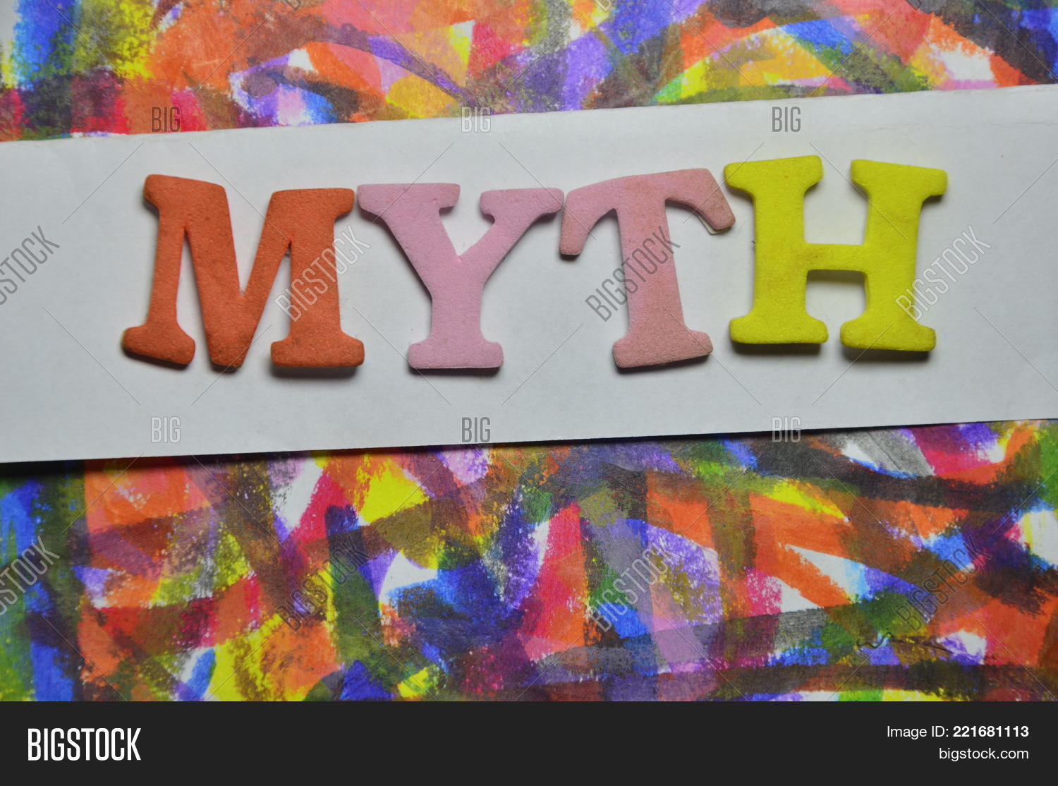 Word Myth On Abstract Image & Photo (Free Trial) | Bigstock