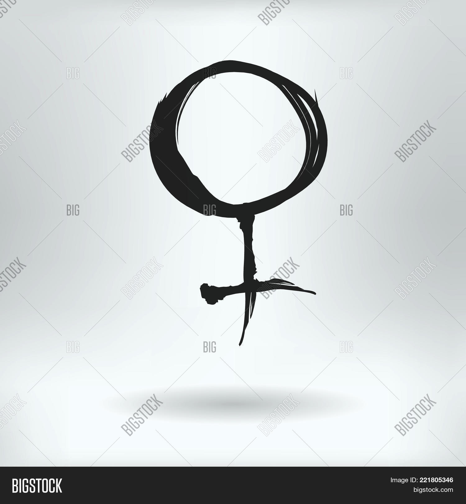 Cartoon Symbol Venus Vector & Photo (Free Trial) | Bigstock