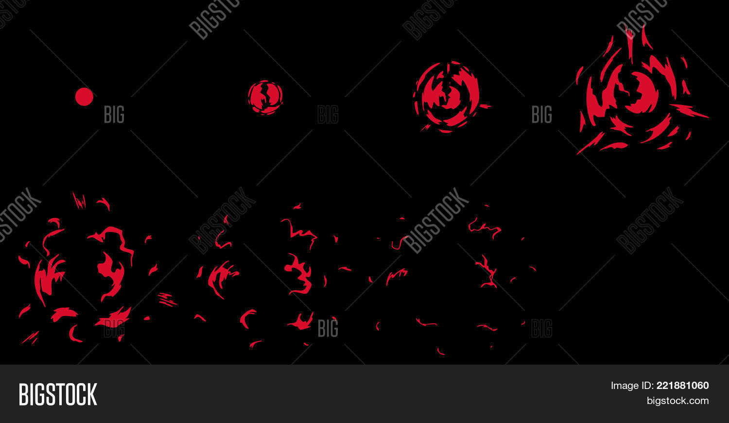 Sprite Sheet Explosion Image & Photo (Free Trial) | Bigstock