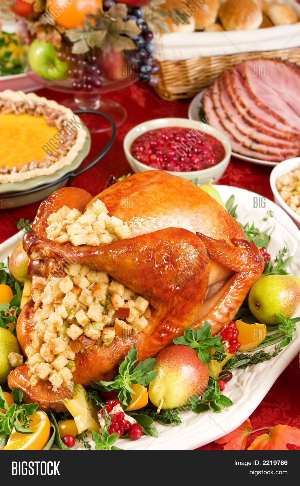 Turkey Dinner Image & Photo (Free Trial) | Bigstock