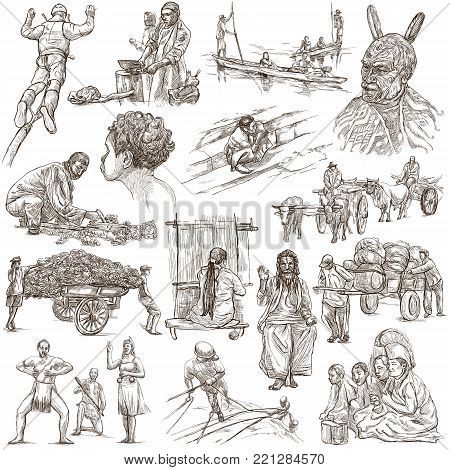 Hand Drawn Collection Image & Photo (Free Trial) | Bigstock