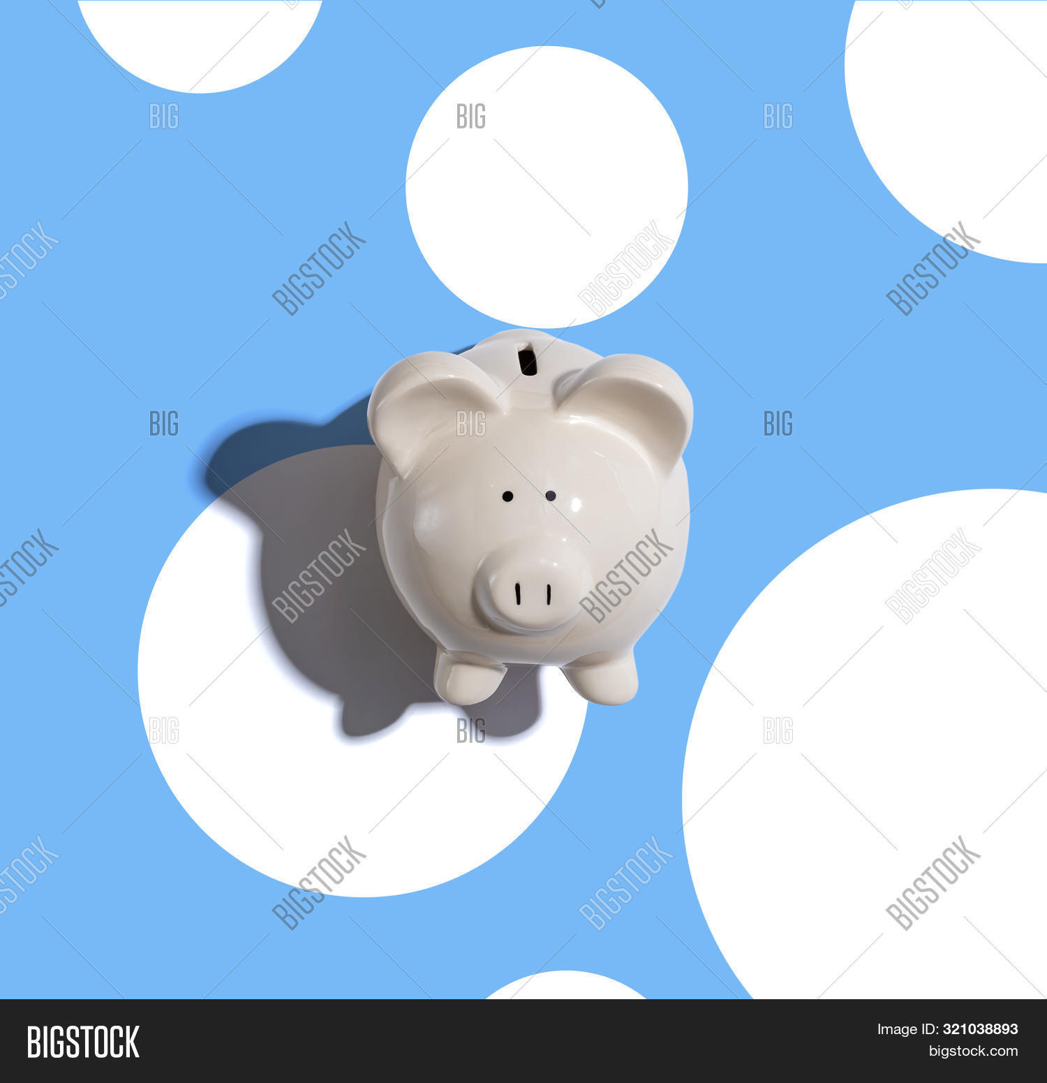 White Piggy Bank Image & Photo (Free Trial) | Bigstock