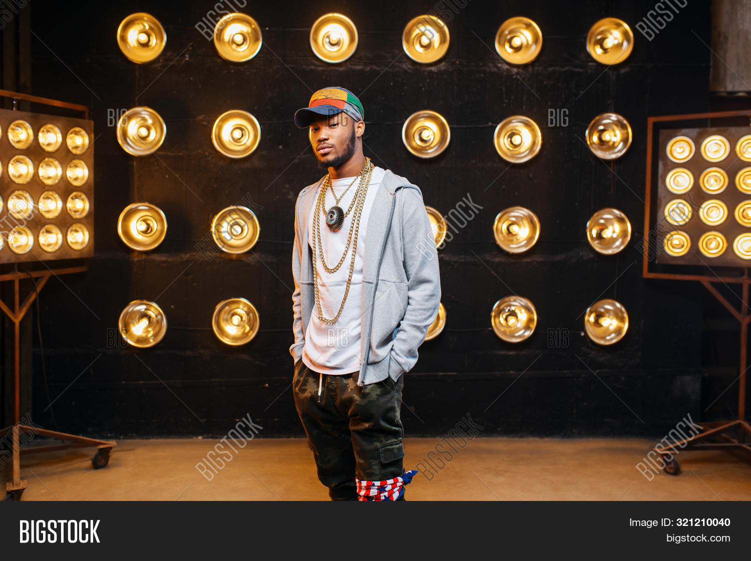 Black Rapper Cap On Image & Photo (Free Trial) | Bigstock