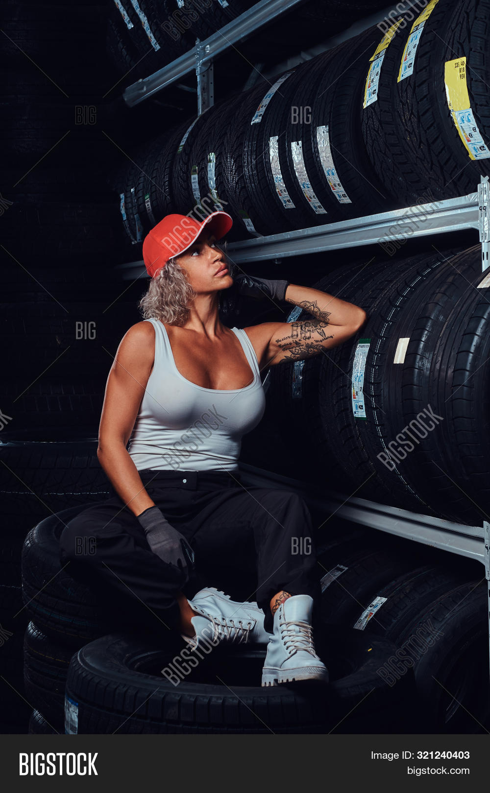 Sexy Woman Red Cap Image & Photo (Free Trial) | Bigstock