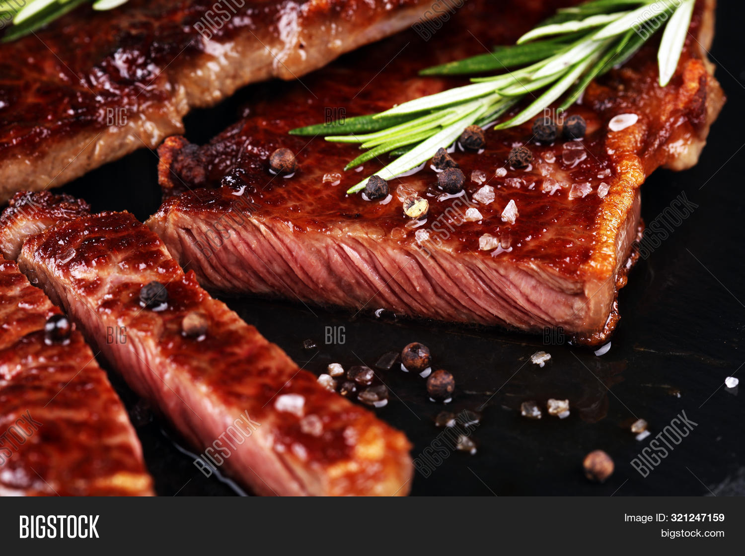 Barbecue Rib Eye Steak Image & Photo (Free Trial) | Bigstock