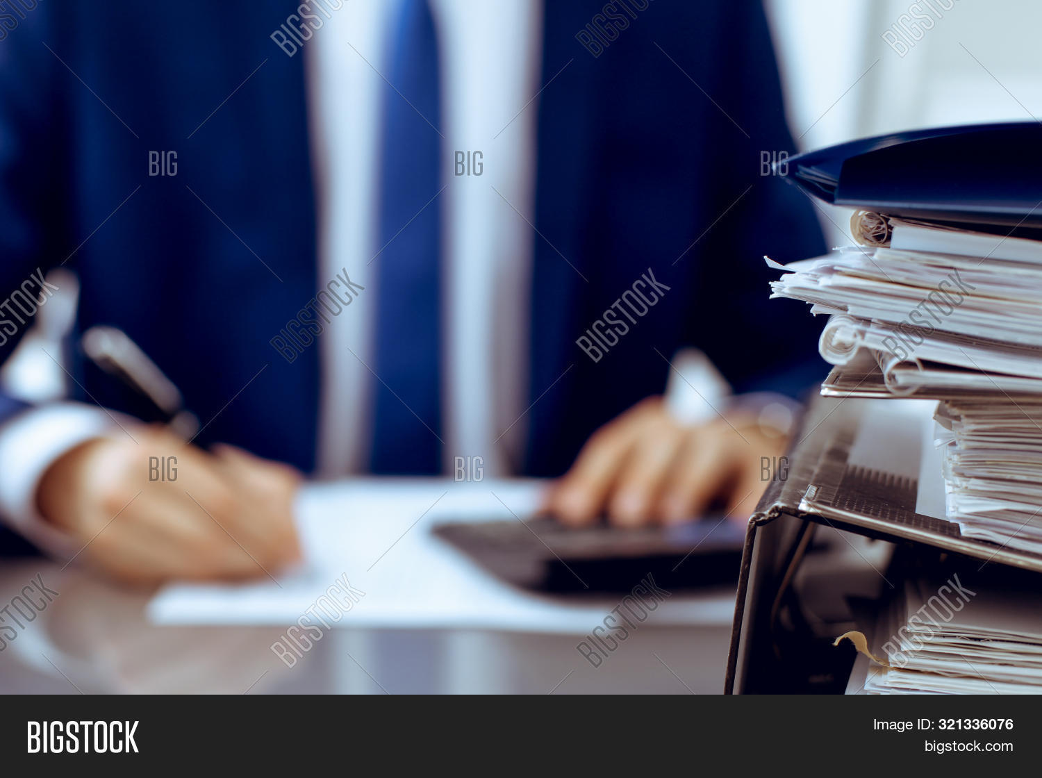 Binders Papers Waiting Image & Photo (Free Trial) | Bigstock