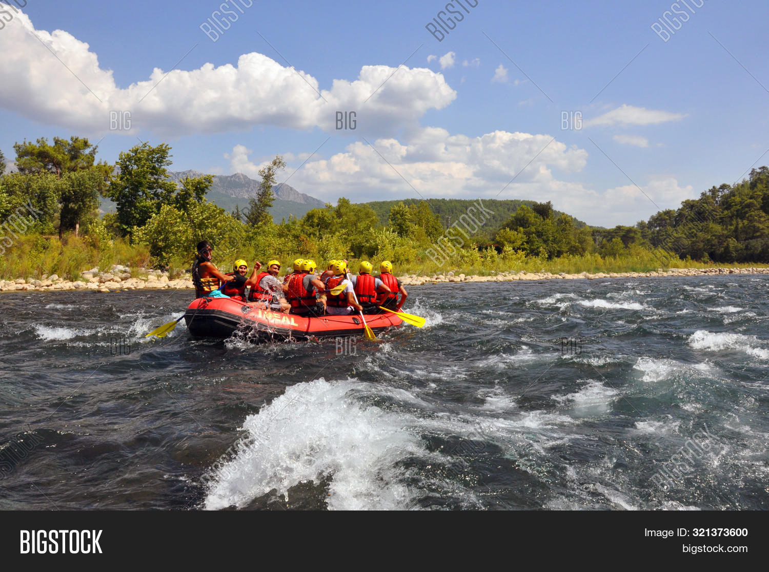 Rafting, Group Young Image & Photo (Free Trial) | Bigstock
