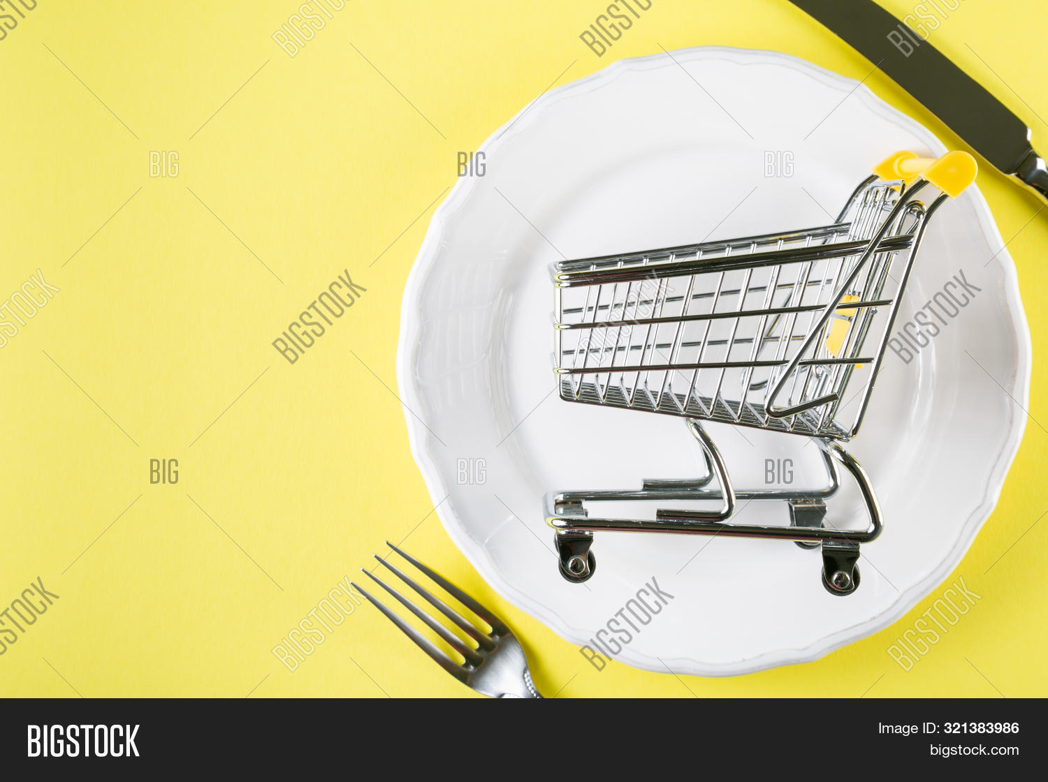 Empty Food Cart On Image & Photo (Free Trial) | Bigstock