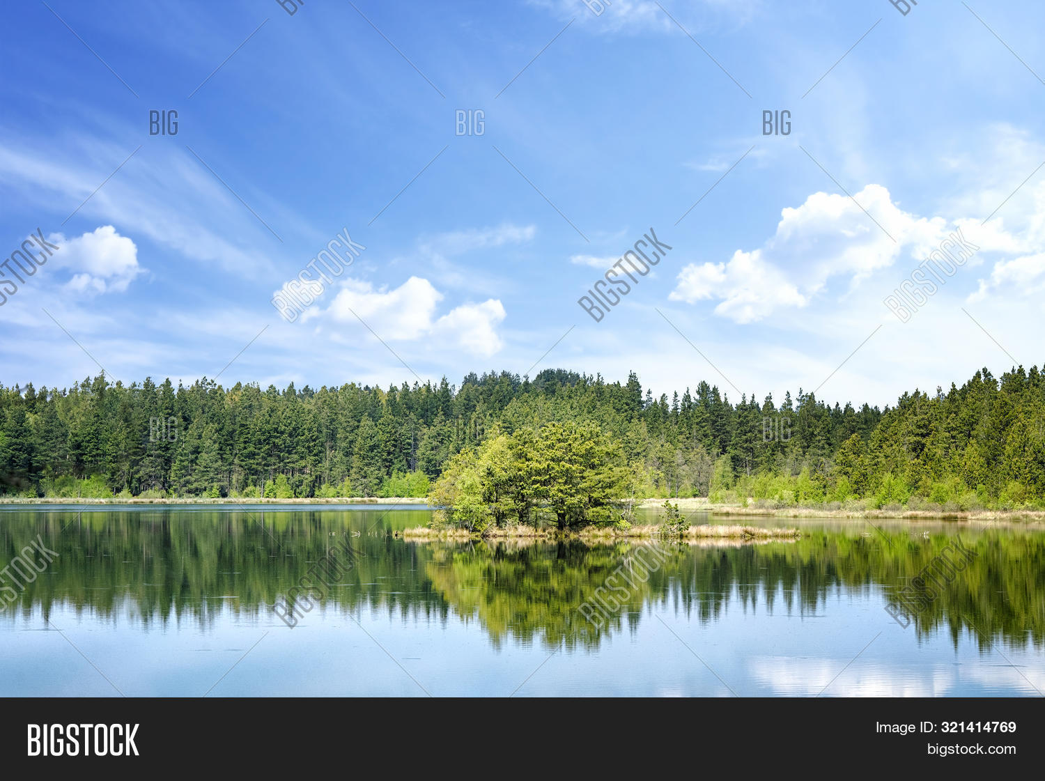 Colorful Lake Scenery Image & Photo (Free Trial) | Bigstock