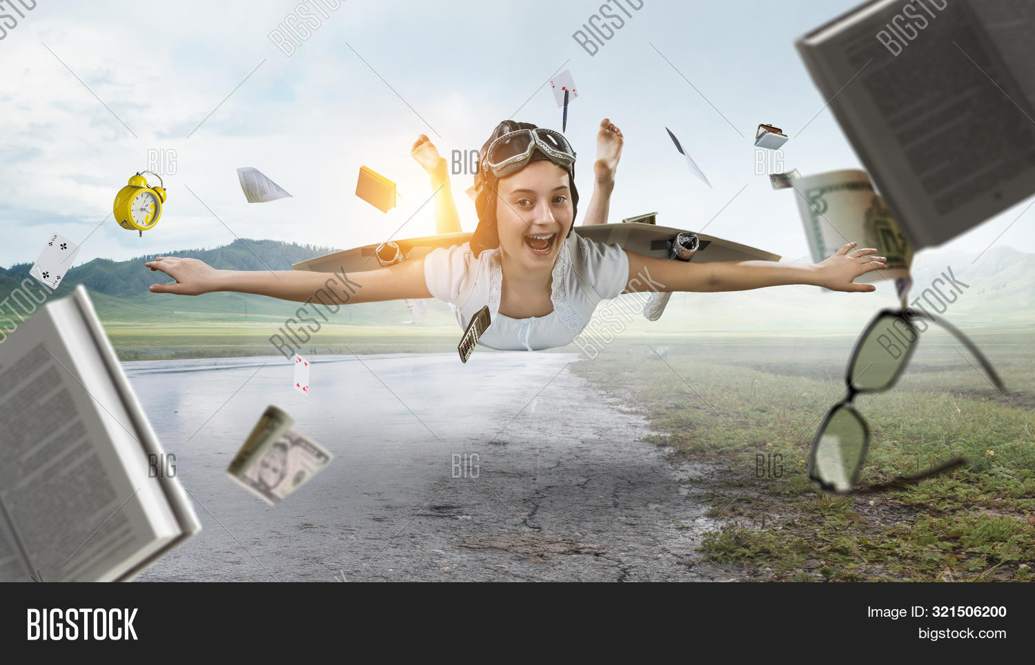 Fly Self-made Plane Image & Photo (Free Trial) | Bigstock